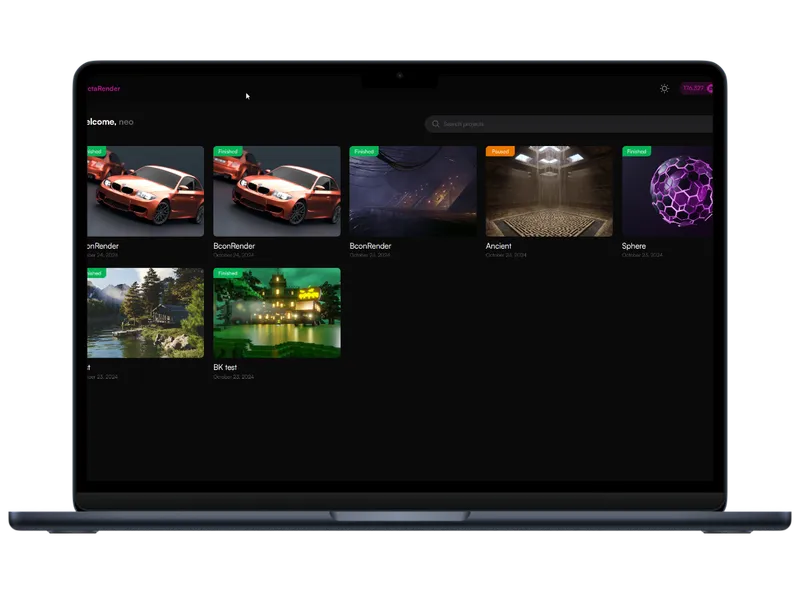 Rendering - OctaSpace