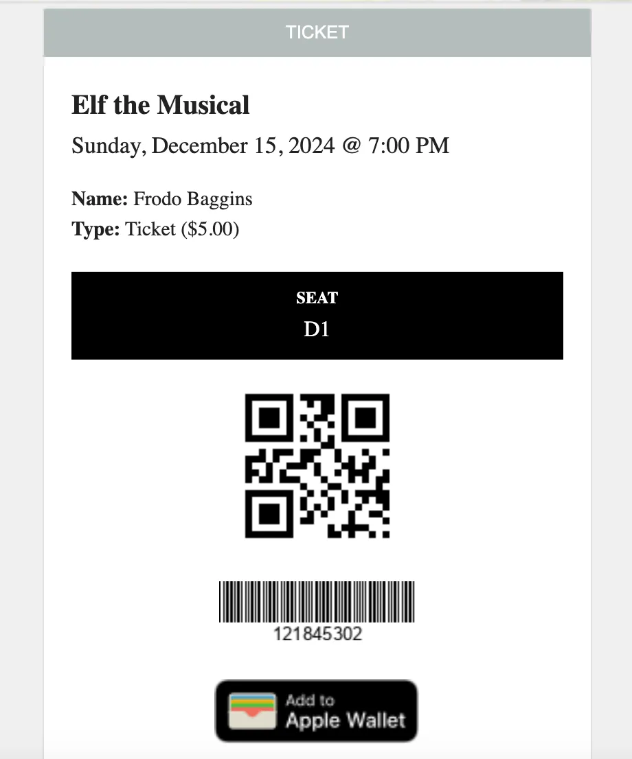 Digital Tickets - Ludus Manual