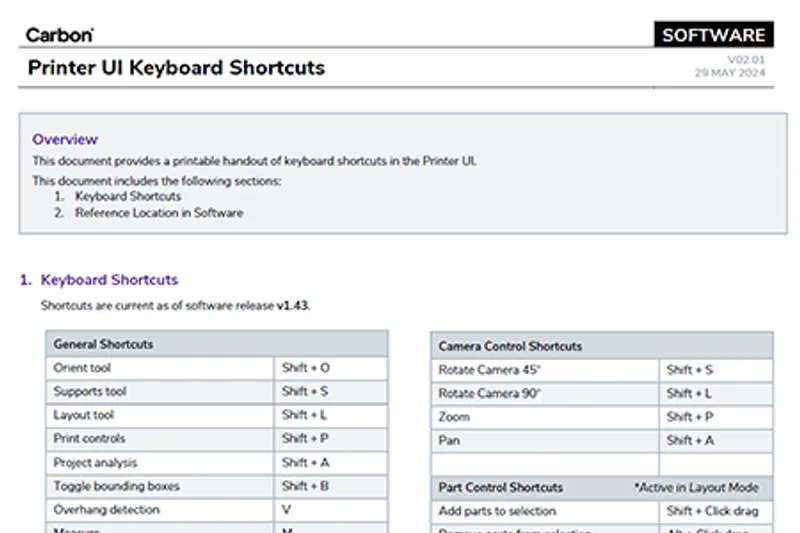 Navigation and Options - Software