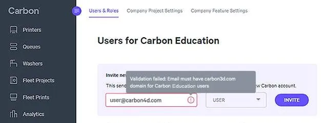 Settings And User Management Software