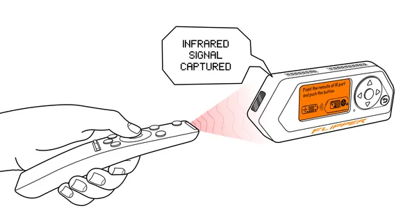 Reading infrared signals - Flipper Zero - Documentation