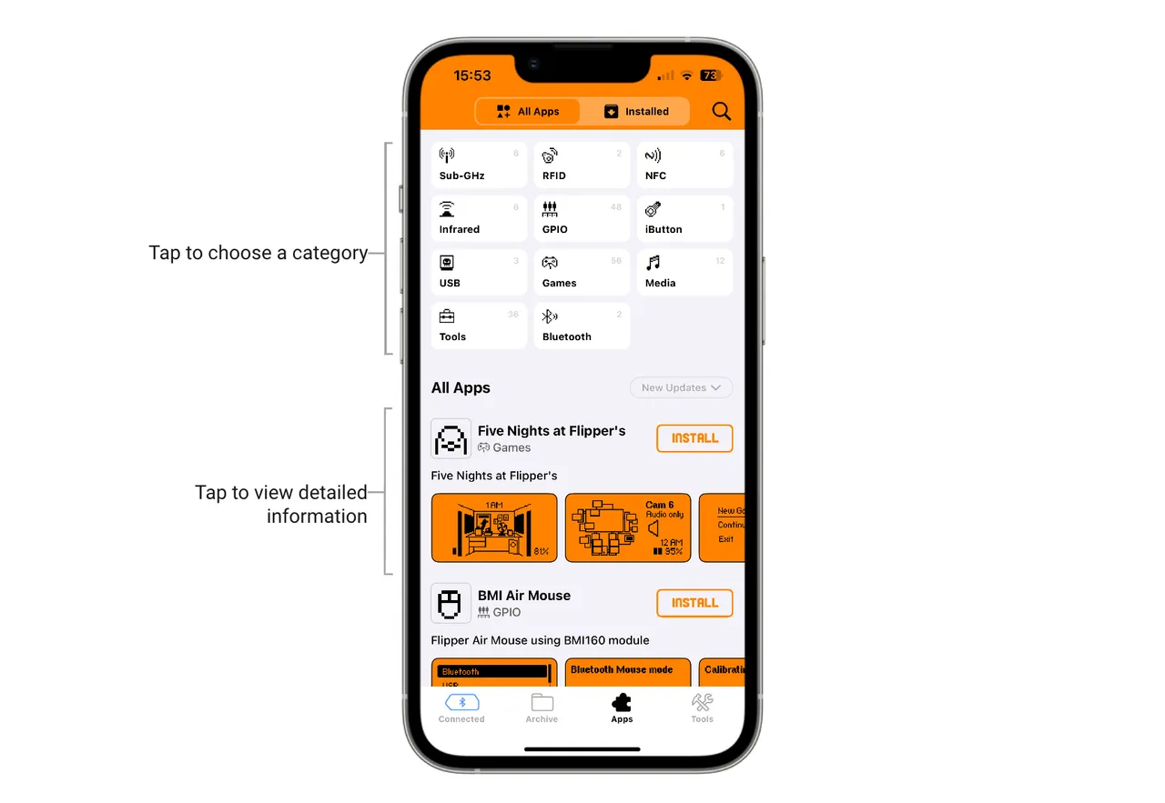 Apps - Flipper Zero - Documentation