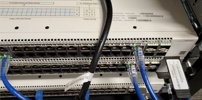 How to find serial numbers on Nile Service Block network elements - Nile