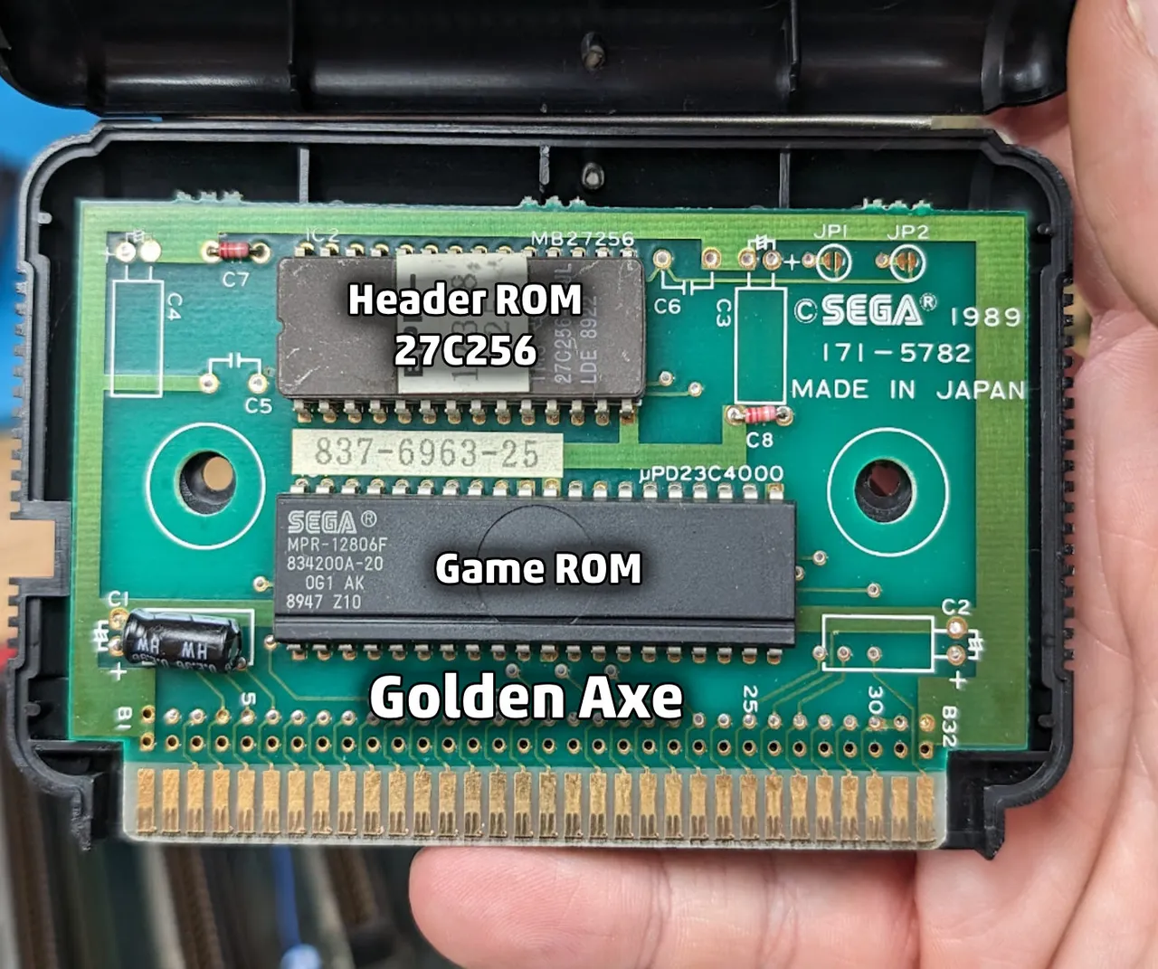 Cartridge Pinout (Sega Mega-Tech) - RetroSix Wiki