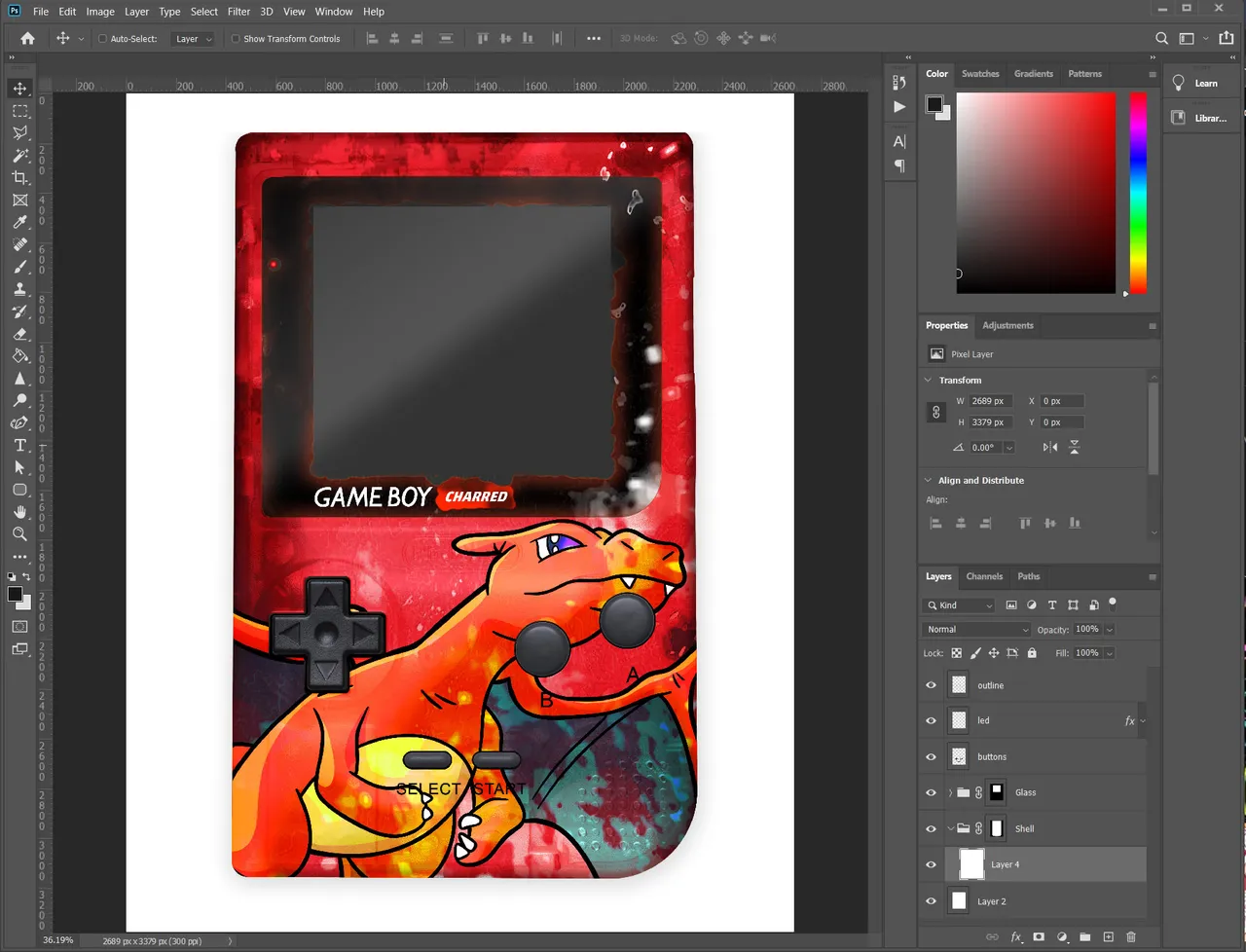 GBP Shell (Print Template) - RetroSix Wiki