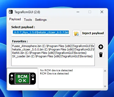 RCM Hekate Setup (Nintendo Switch) - RetroSix Wiki