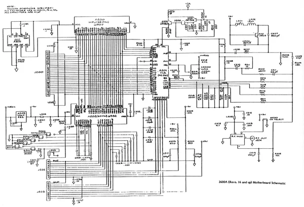 Schematics (Atari 2600) - RetroSix Wiki