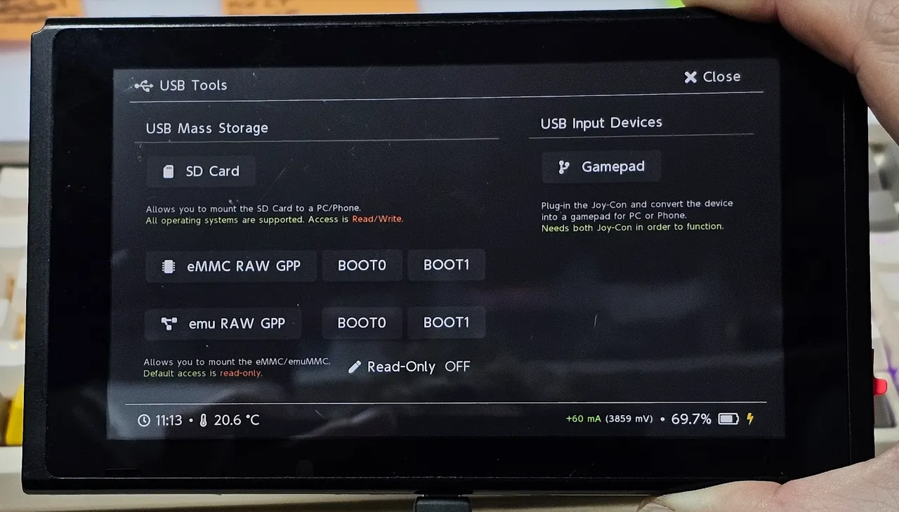 RCM Replace eMMC (Nintendo Switch) - RetroSix Wiki