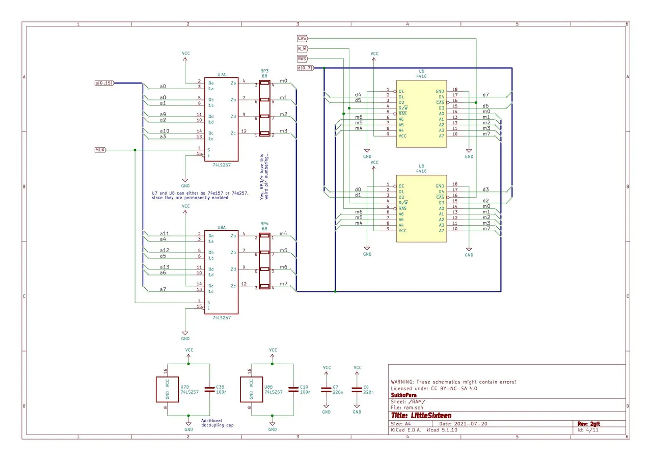 Schematics (Commodore 16) - RetroSix Wiki