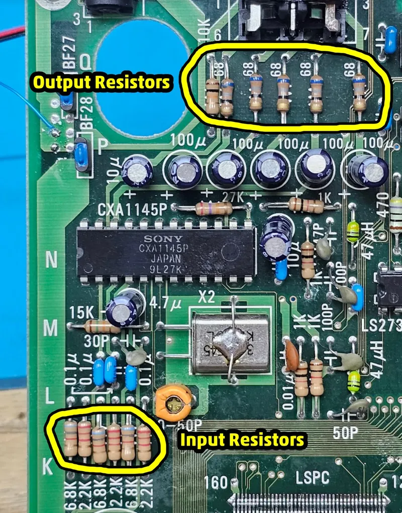RGB Voltage Levels (Neo Geo AES) - RetroSix Wiki