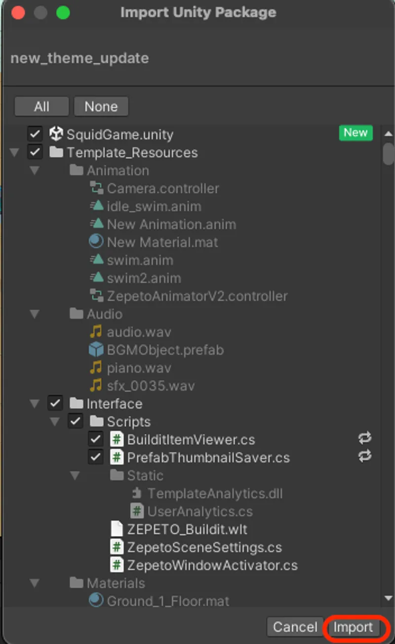 ZEPETO Build it Template Guide - World SDK Guide