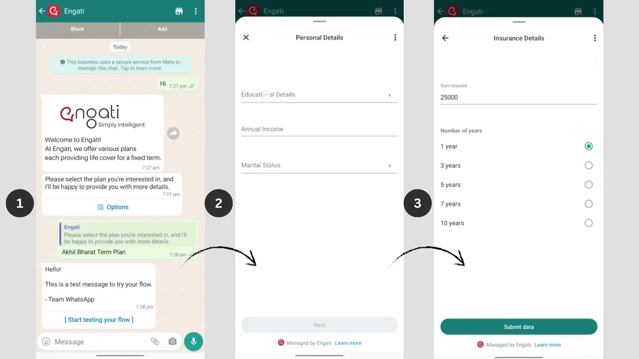 WhatsApp Flow - Engati Product Docs