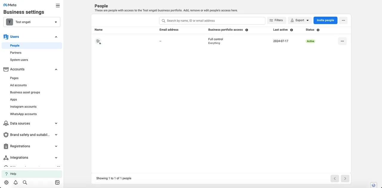 Steps for FBM Verification - Engati Product Docs
