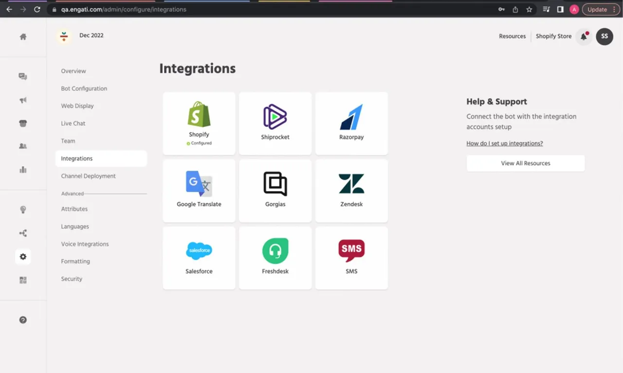 Razorpay - Engati Product Docs