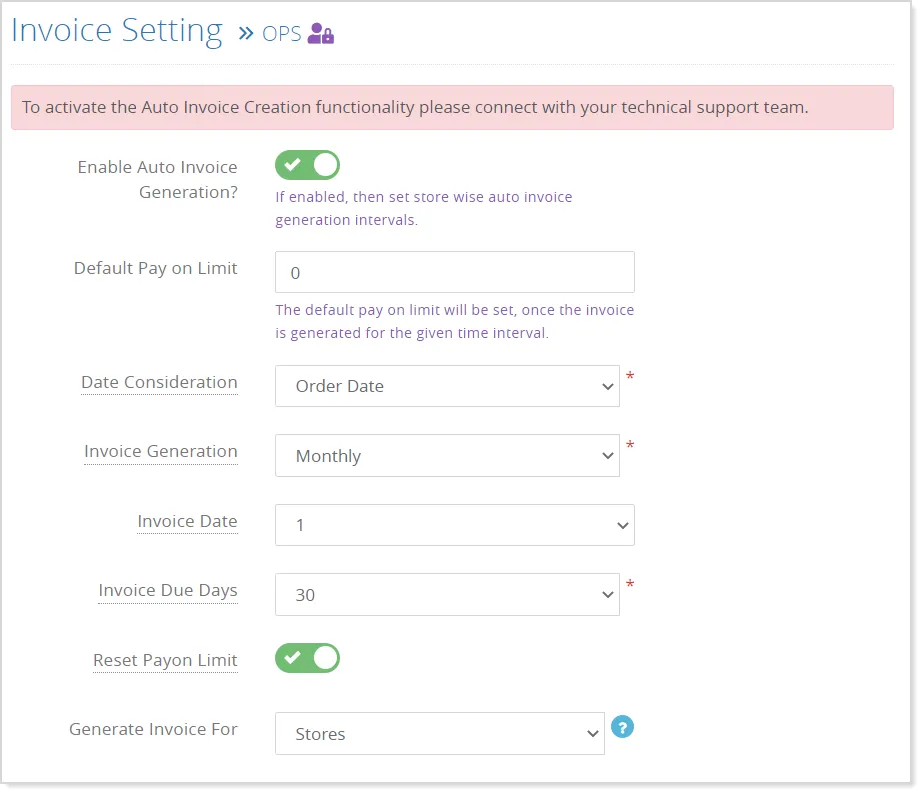 Invoice - User Manual