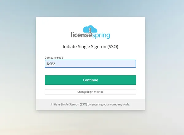 Implementing Single Sign-On (SSO) - LicenseSpring Documentation