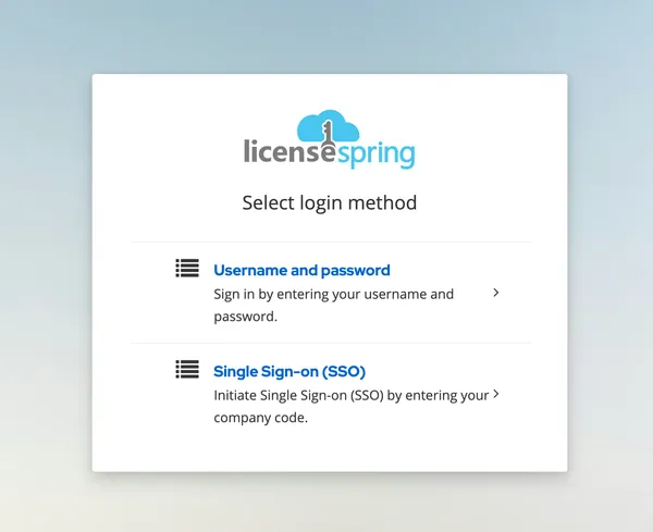 Implementing Single Sign-On (SSO) - LicenseSpring Documentation