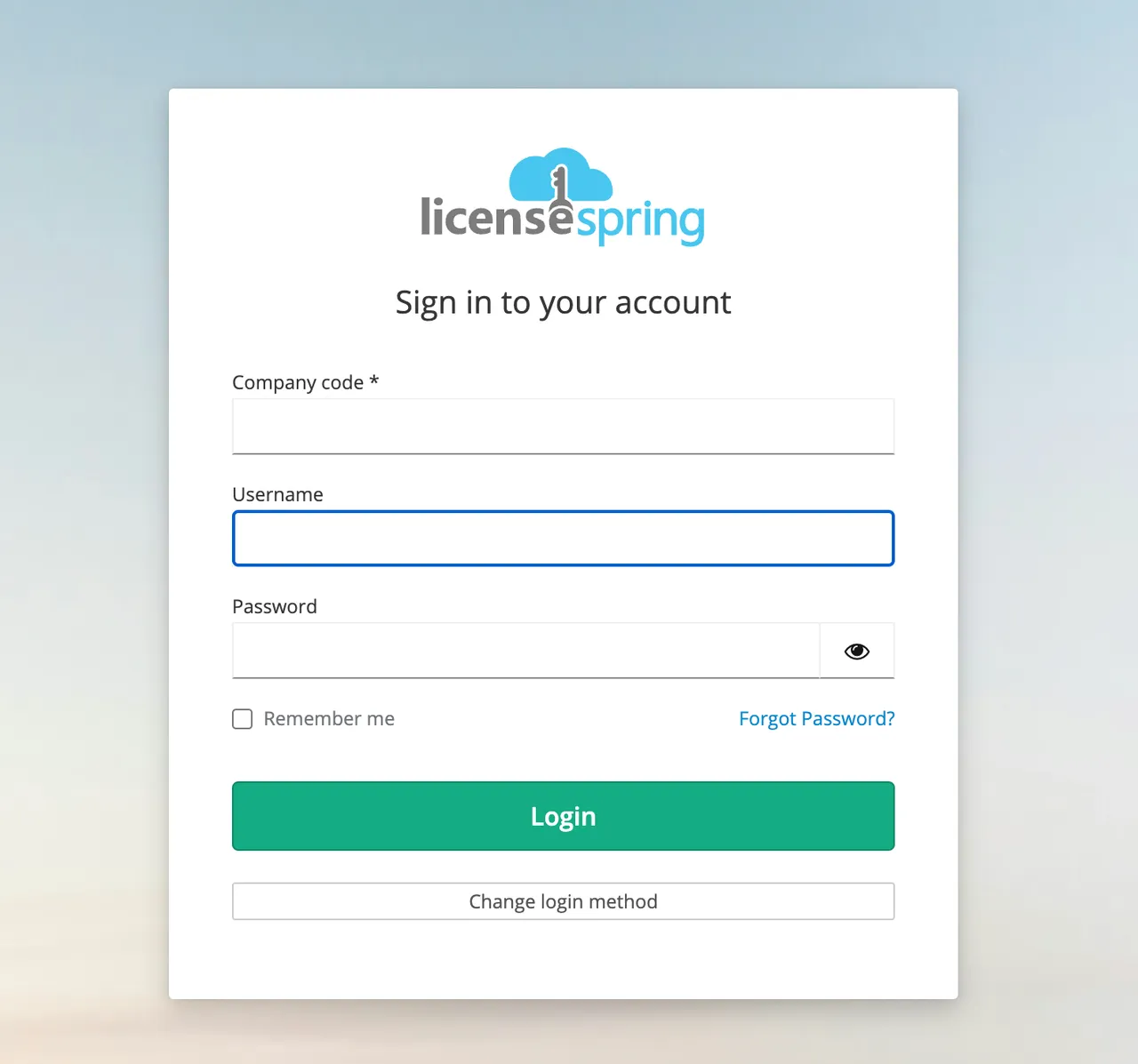 Vendor Platform SSO - LicenseSpring Documentation