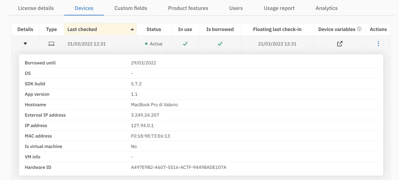 License Configuration - LicenseSpring Documentation