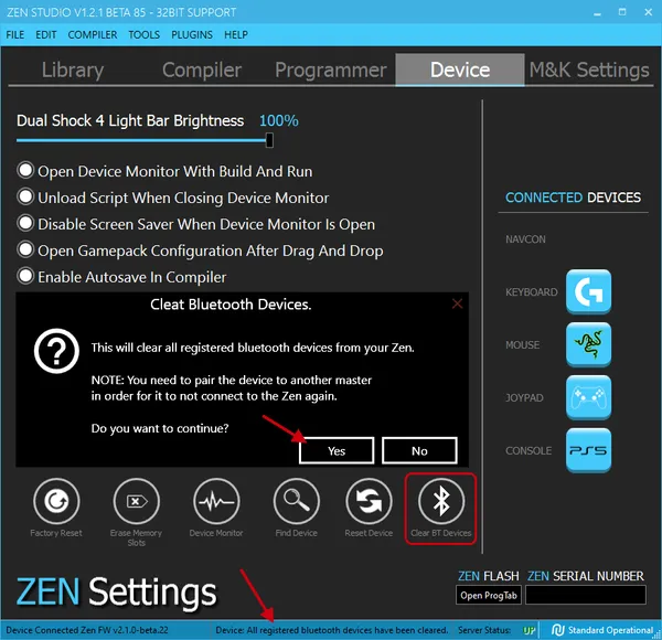 Zen Studio - Device Panel - Cronus Zen Guide