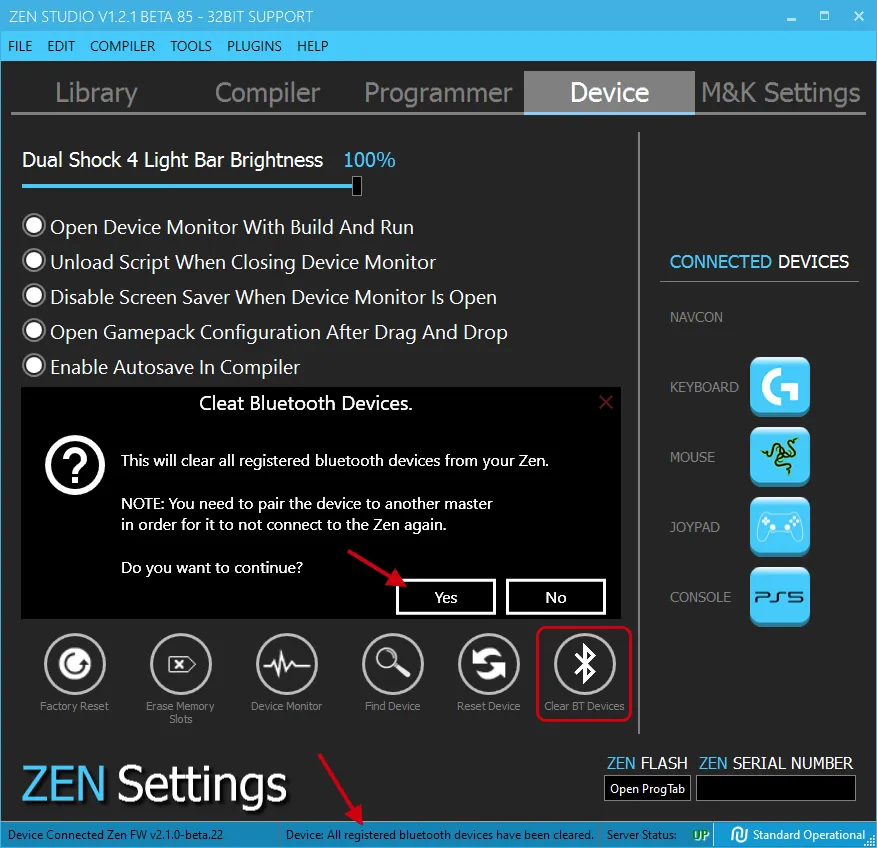Zen Studio - Device Panel - Cronus Zen Guide