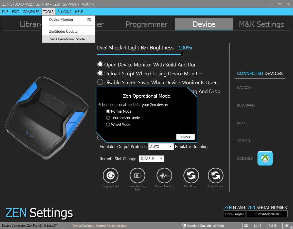 Normal Mode - Cronus Zen Guide