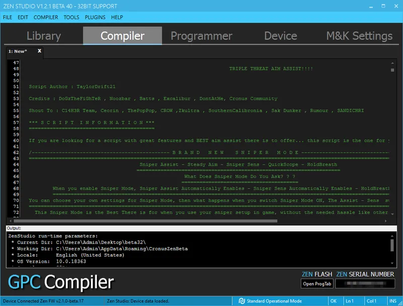 ZEN STUDIO - Cronus Zen Guide