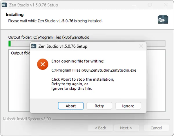 Zen Studio Errors - Cronus Zen Guide
