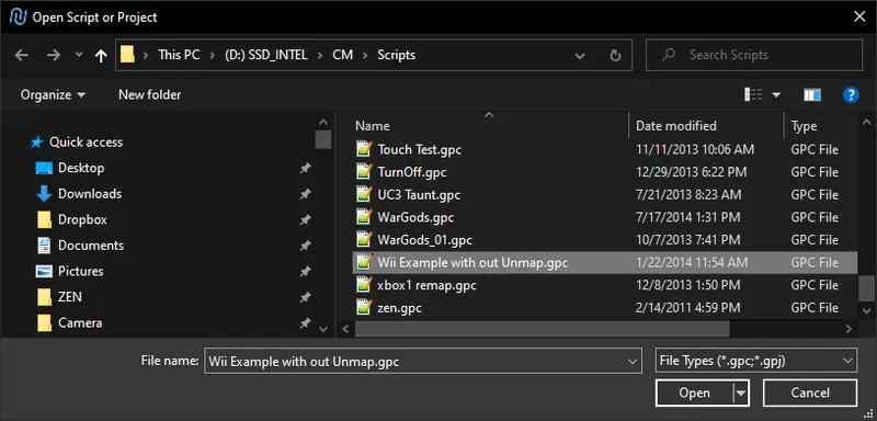 File Management - Cronus Zen Guide