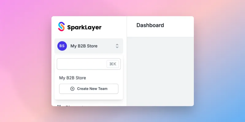 Account Settings - SparkLayer Docs