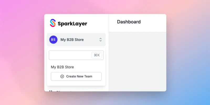 Account Settings - SparkLayer Docs