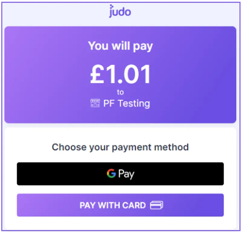 Judopay Documentation