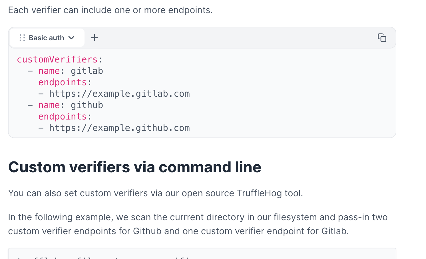 Customizing TruffleHog - TruffleHog Docs