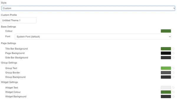 Dashboard Theme | Litmus Automation Documentation - Litmus Technical Documentation
