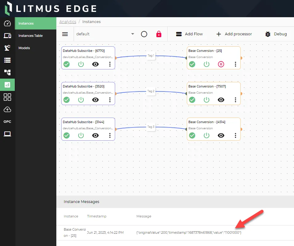 Use the Base Conversion Function | Litmus Automation Documentation - Litmus Technical Documentation