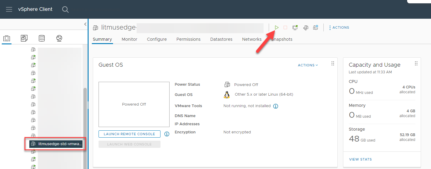 ESXi ISO (VMWare vSphere 7.0.3.01400) | Litmus Automation Documentation ...
