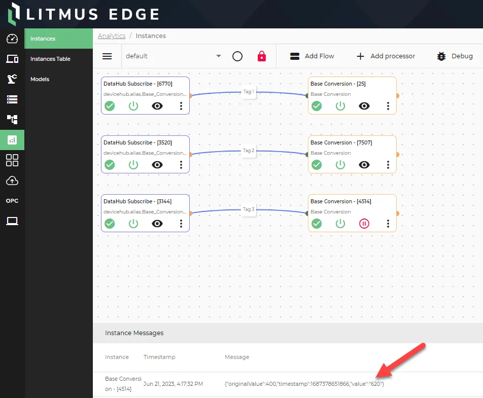 Use the Base Conversion Function | Litmus Automation Documentation - Litmus Technical Documentation