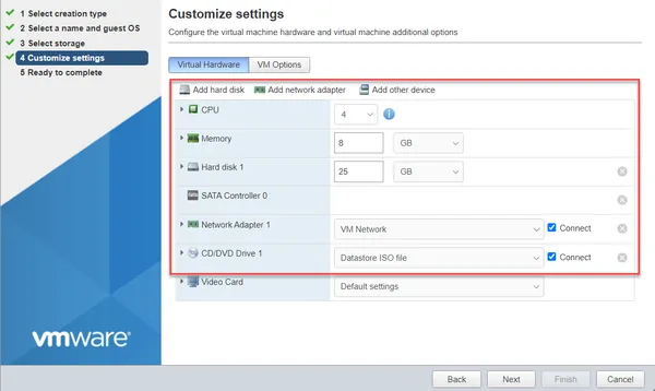 ESXi ISO (VMWare vSphere 6.7.0) | Litmus Automation Documentation ...