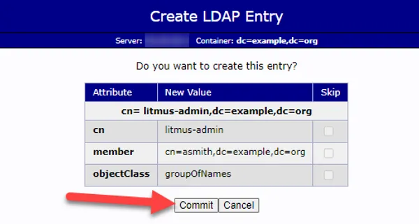 Set Up Ldap Using An Openldap Container Litmus Automation Documentation Litmus Technical