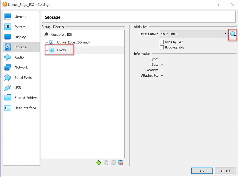 VirtualBox ISO | Litmus Automation Documentation - Litmus Technical ...