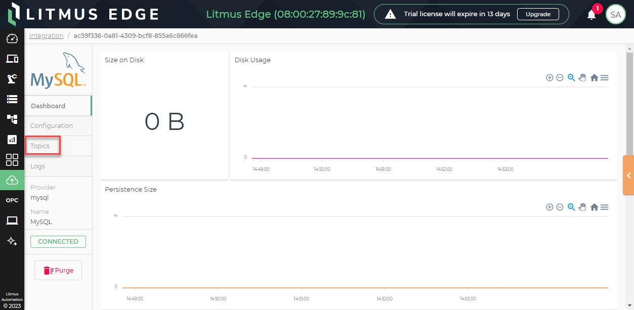 Create a Custom Table in a MySQL Database | Litmus Automation Documentation - Litmus Technical ...