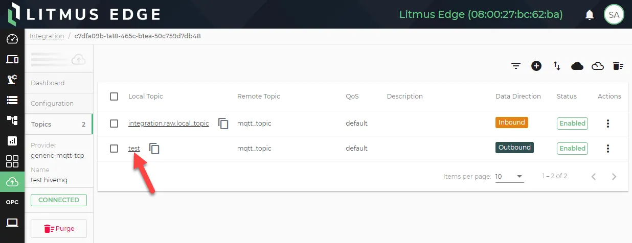 Generic MQTT Integration Guide (HiveMQ) | Litmus Automation Documentation - Litmus Technical ...