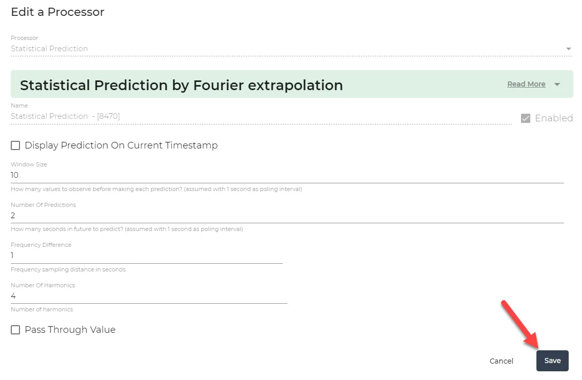 Use the Statistical Prediction Function | Litmus Automation Documentation - Litmus Technical ...