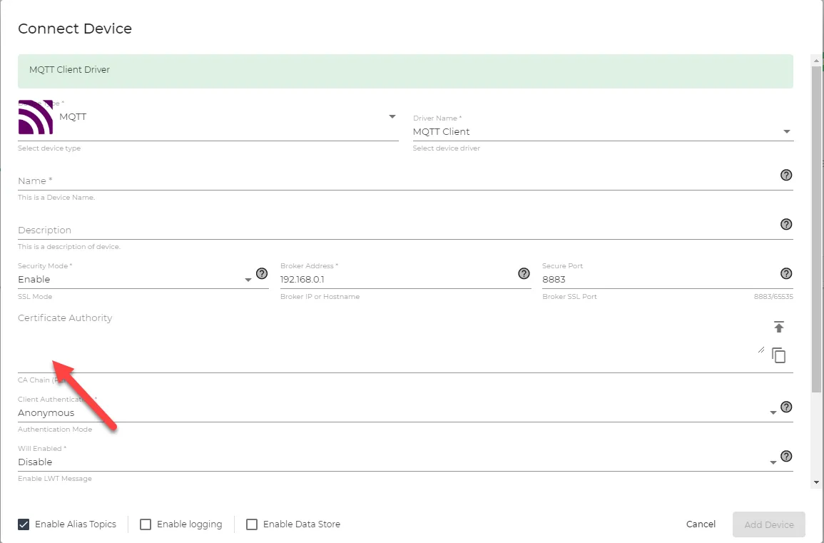 MQTT Client | Litmus Automation Documentation - Litmus Technical Documentation