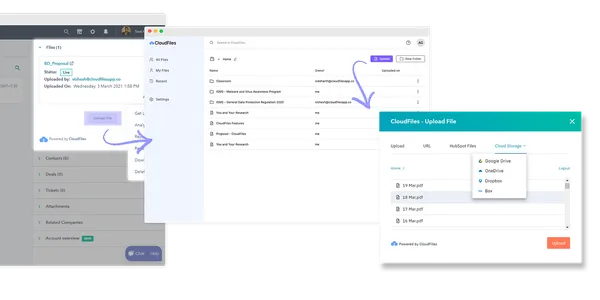 CloudFiles Security Features Tutorial - Web App
