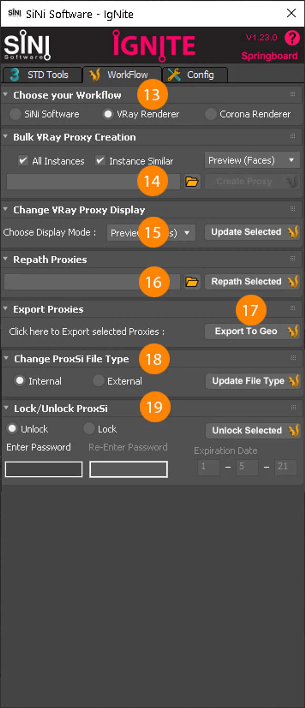 IgNite (UI) - Workflow - SiNi Help Documentation