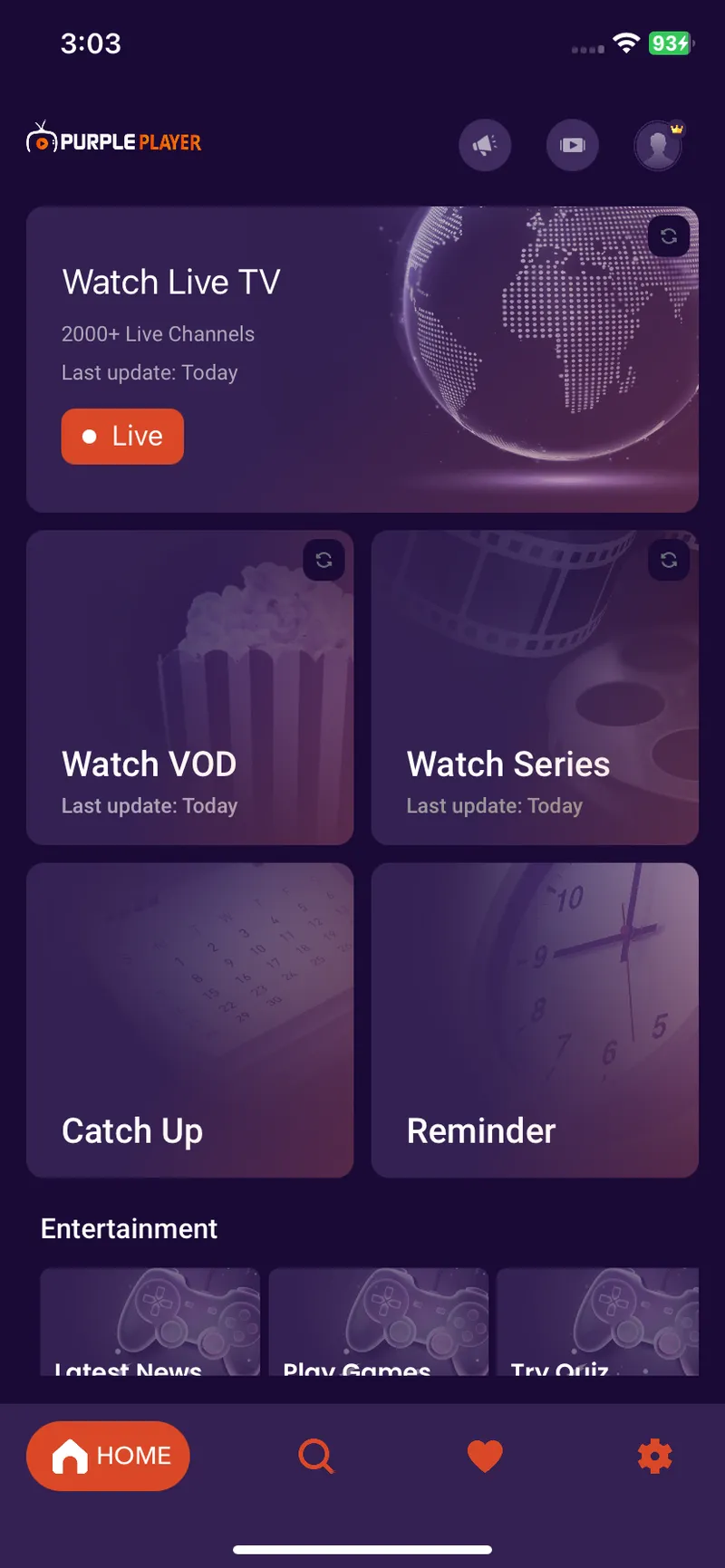 How To Set Parental Control in Purple iOS v3 - Purple Smart TV