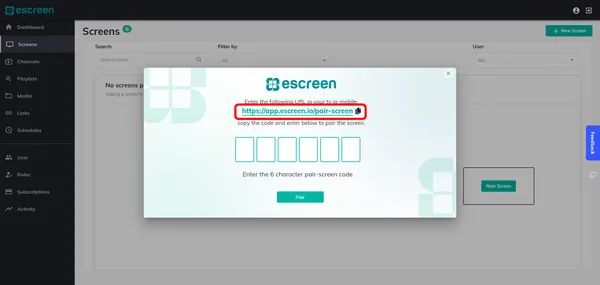 How to Add Your First Screen | Escreen