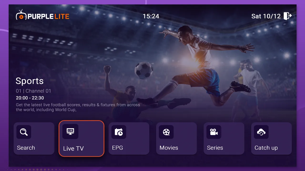Purple Lite Player - Purple Smart TV