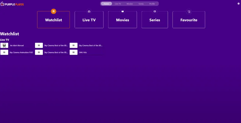 Purple Player (Mac | Windows) - Purple Smart TV